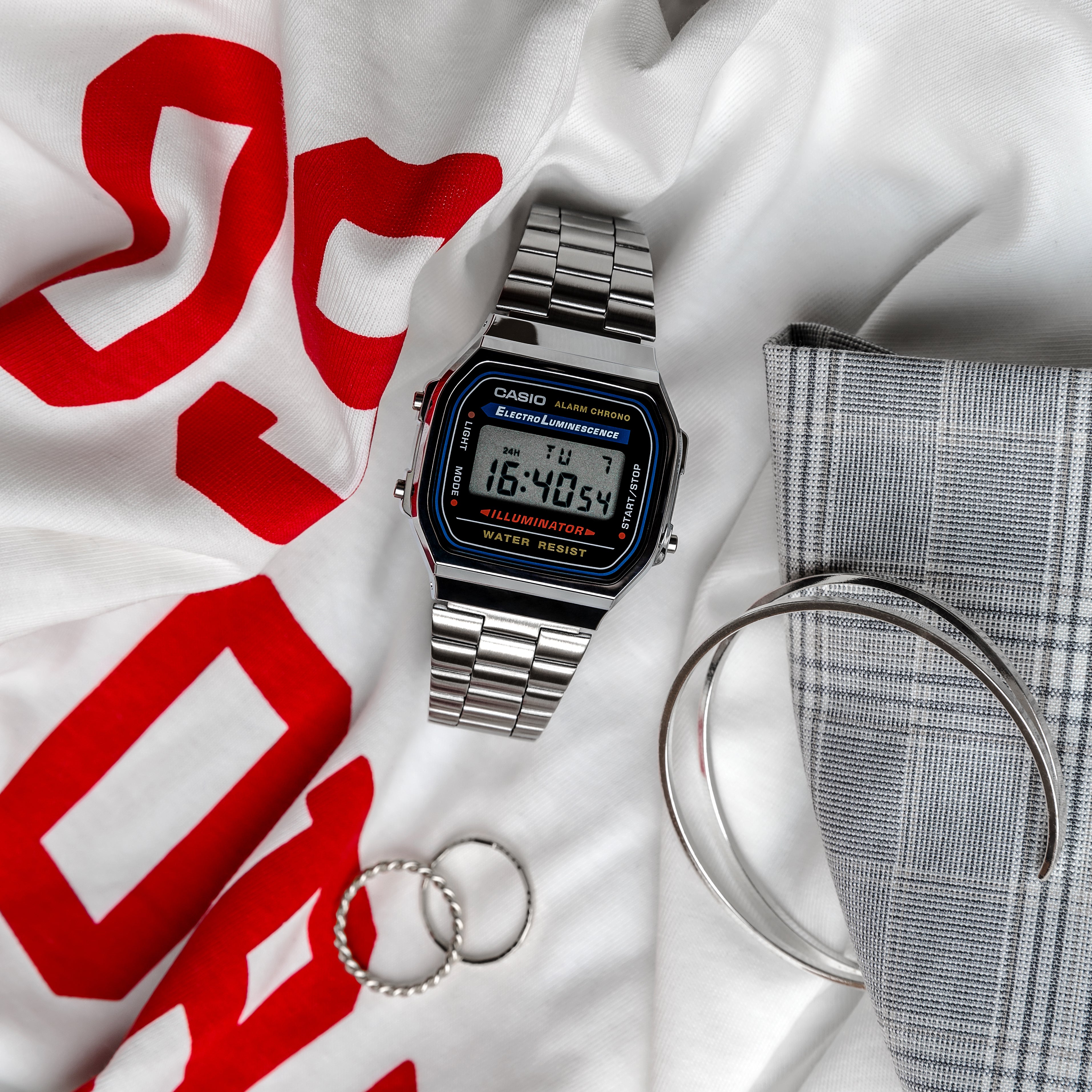 Casio Vintage Silver – Casio.Monaco New Zealand